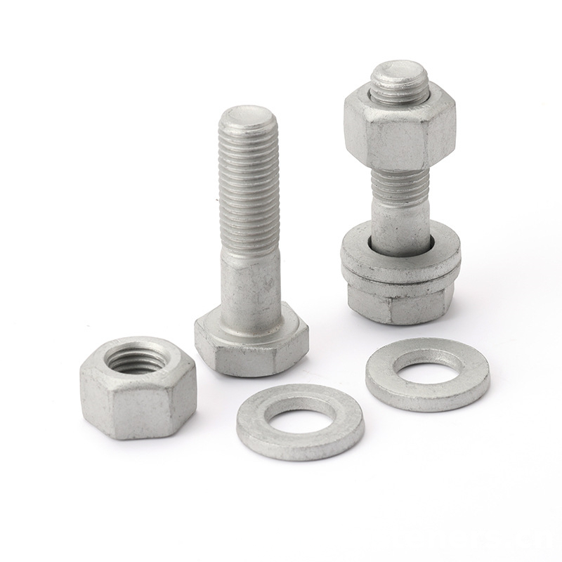 EN14399 High-strength structural bolt Hexagon fit bolt Large hexagonal head bolt Hot-dip ...